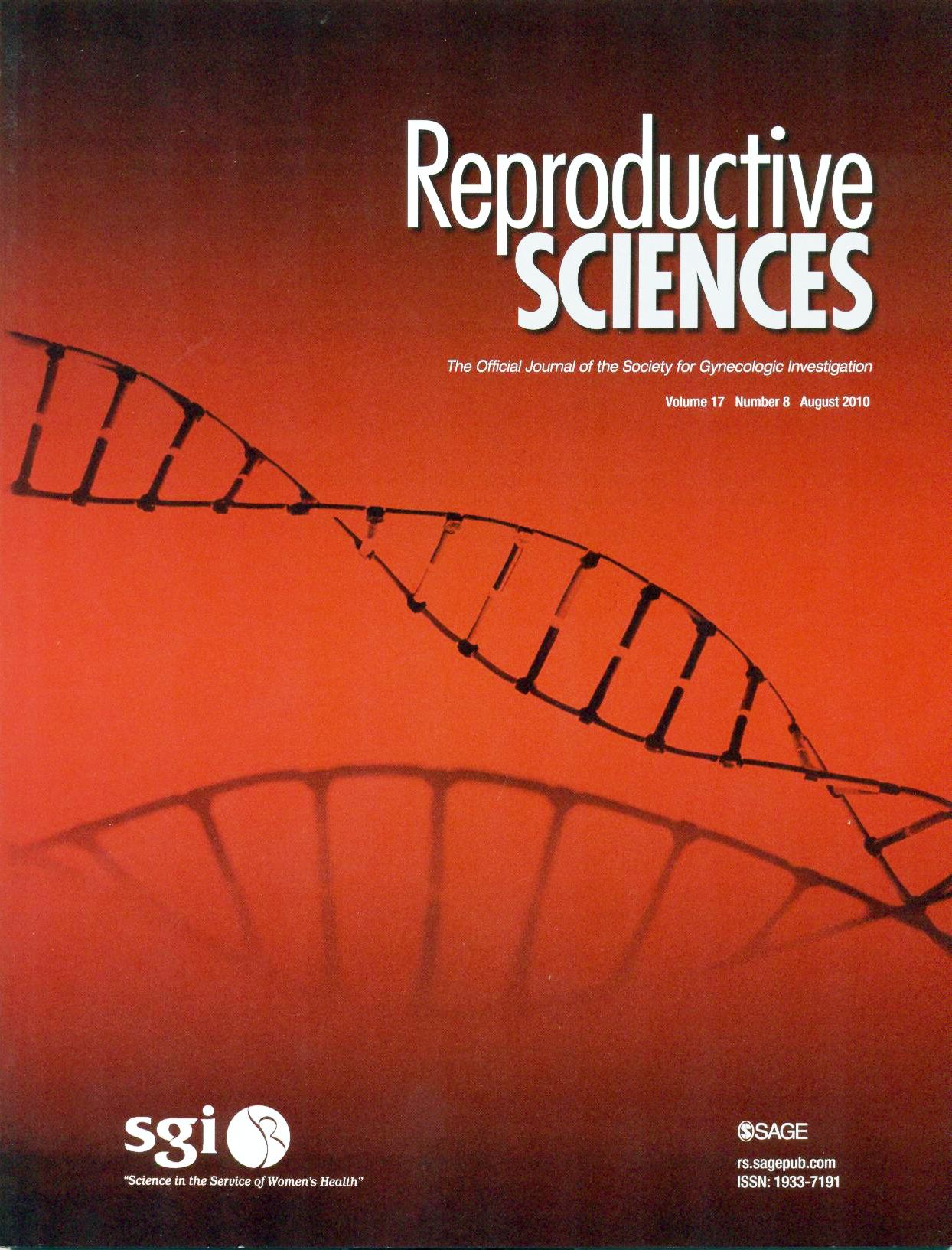 Nueva publicación en Reproductive Science